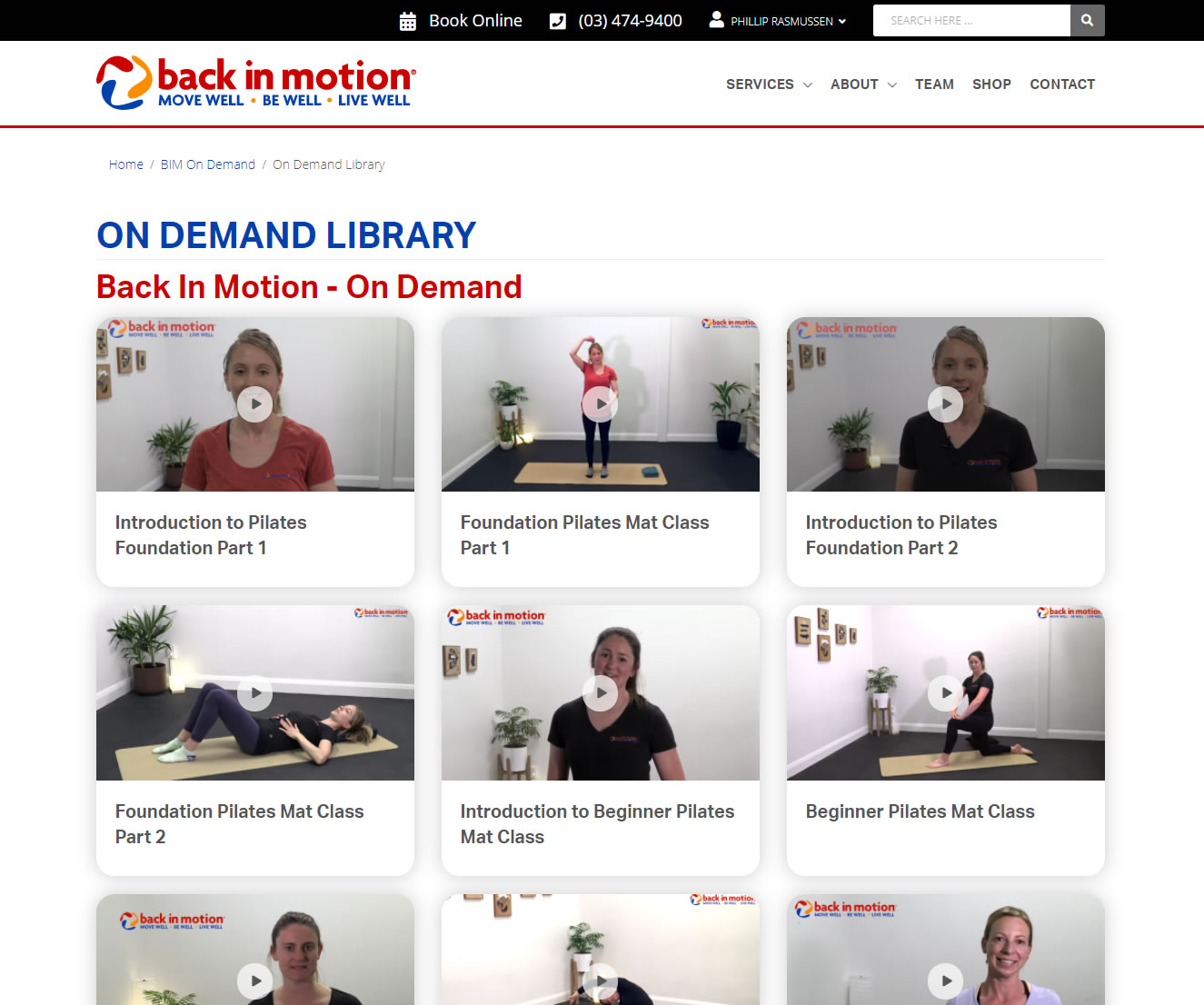 Back in Motion On Demand : Zuma